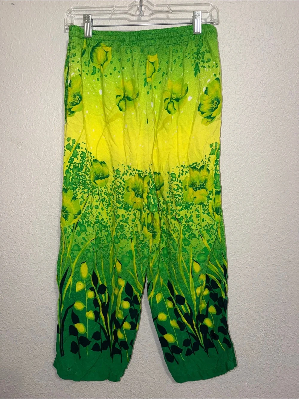 Vintage | Pants & Jumpsuits | Vintage Tropical Pants Super High Rise ...